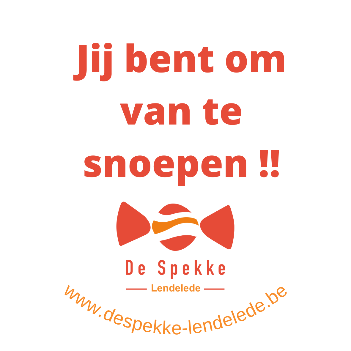 Snoepdoos : Jij bent om van te snoepen !! – De Spekke